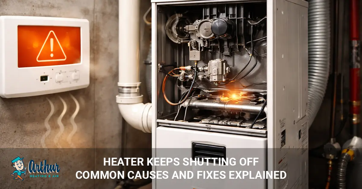Heater Keeps Shutting Off? Causes and Fixes You Should Know - Arthur ...