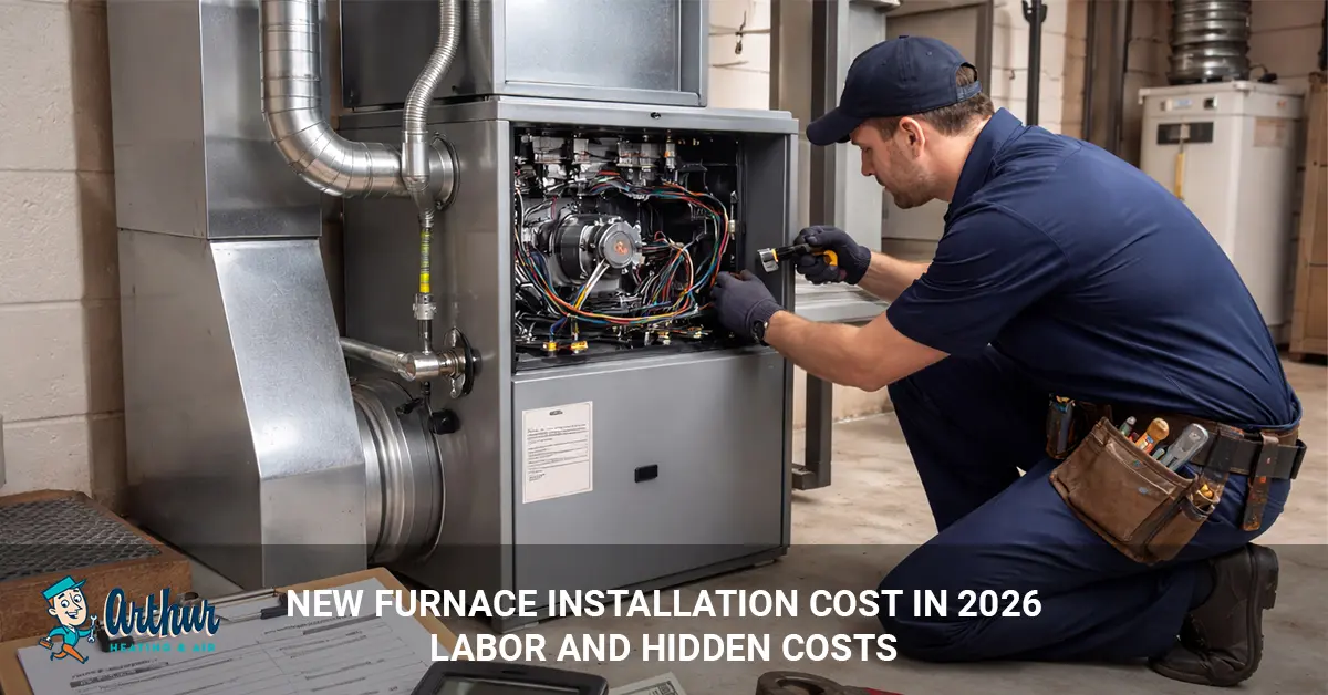 New Furnace Installation Cost in 2026: Labor and Hidden Costs