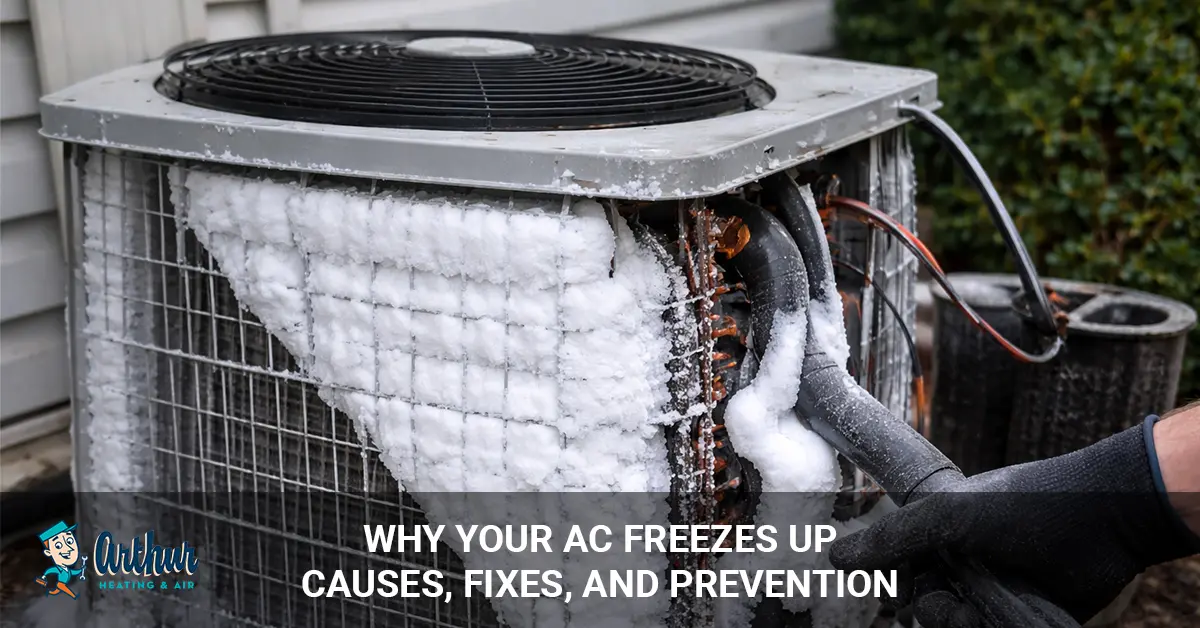 Why Your AC Freezes Up: Causes, Fixes, and Prevention